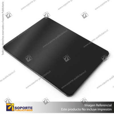 ACM Soporte Publicitario NEGRO BRILLANTE PT001B 3 X 1220 X 2440