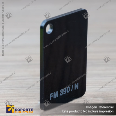 ACRILICO CAST HUMO FM390/N 3 X 1220 X 2440